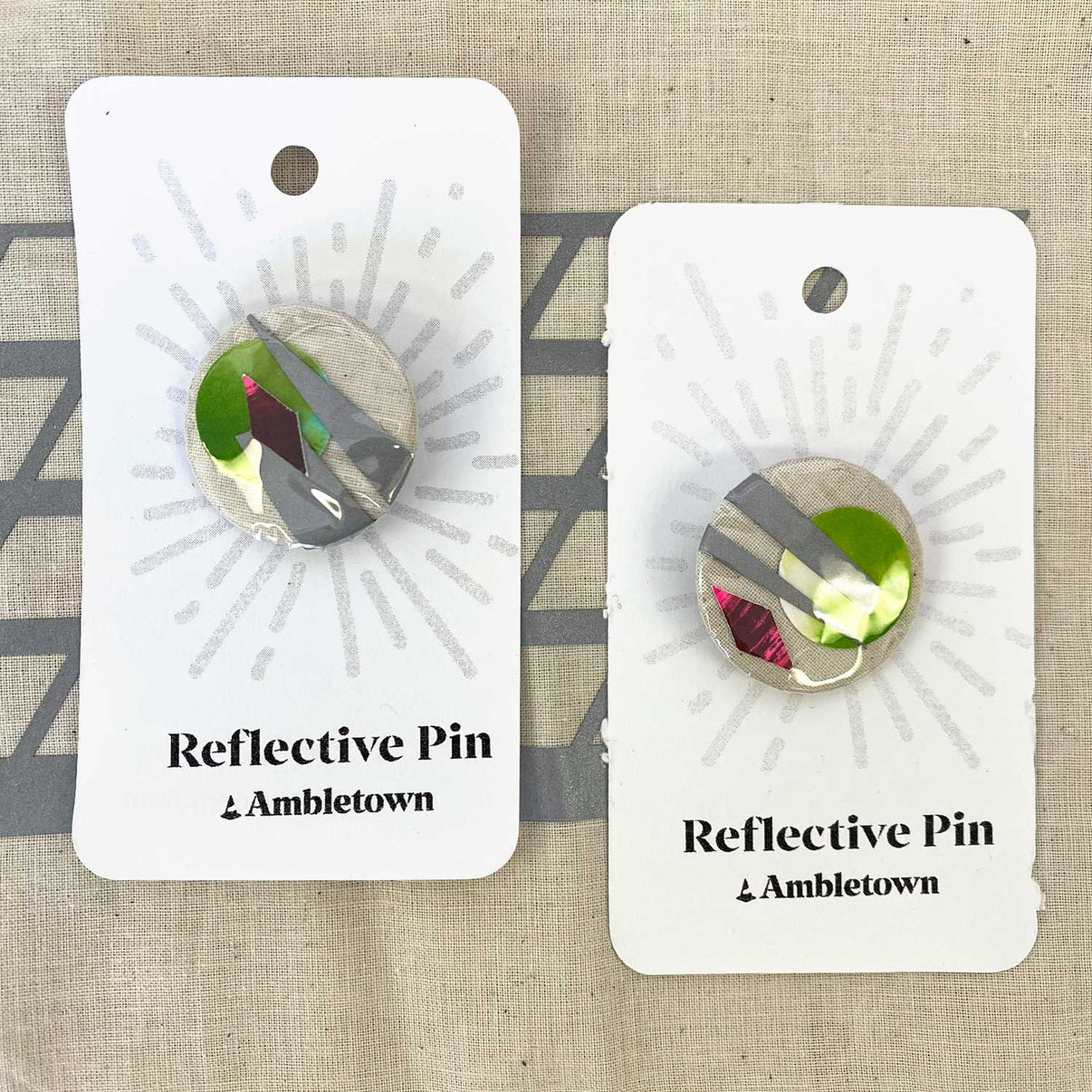 Reflective Pin – Ambletown